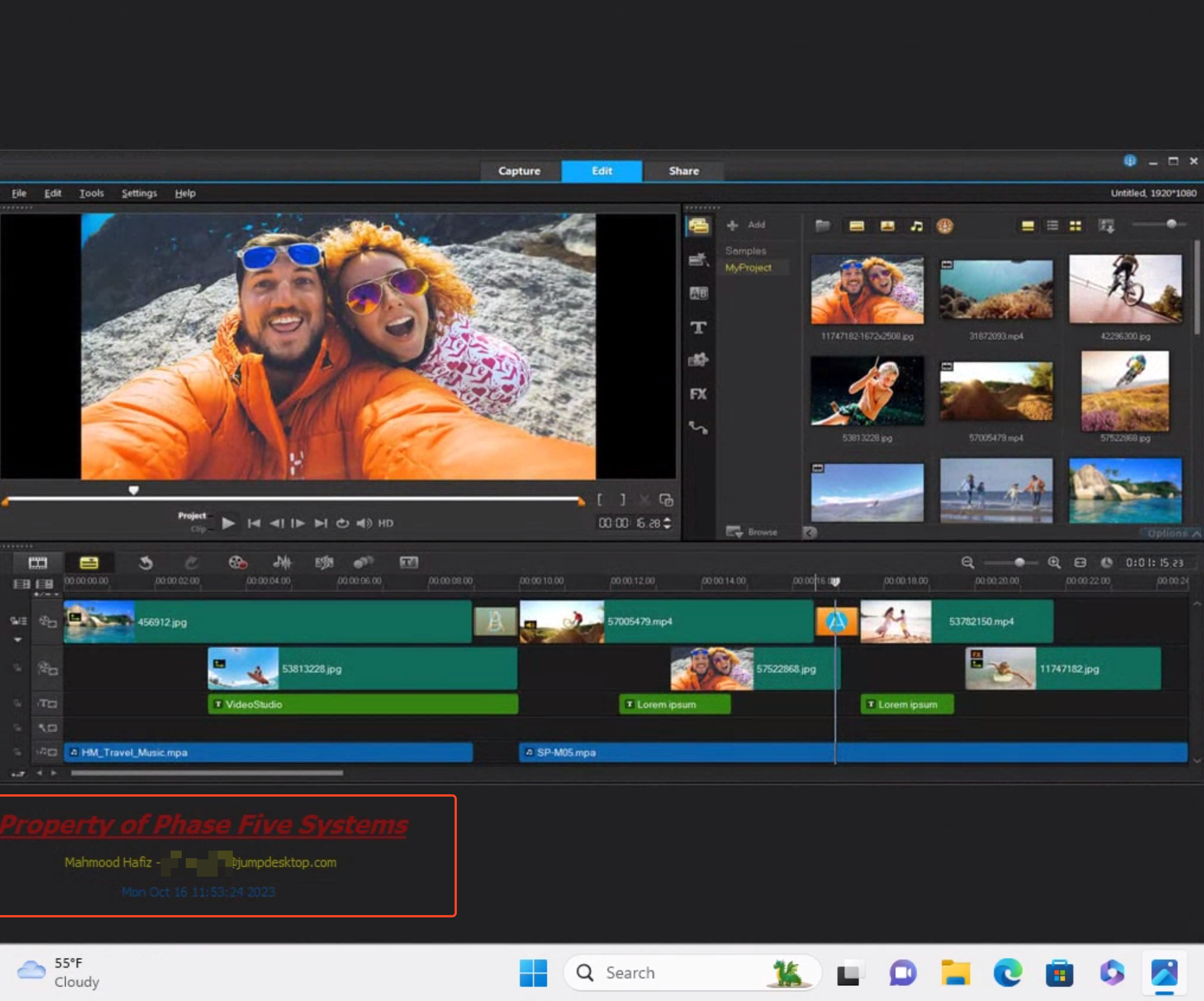 Watermark feature in Jump Desktop for Teams – Jump Desktop Support