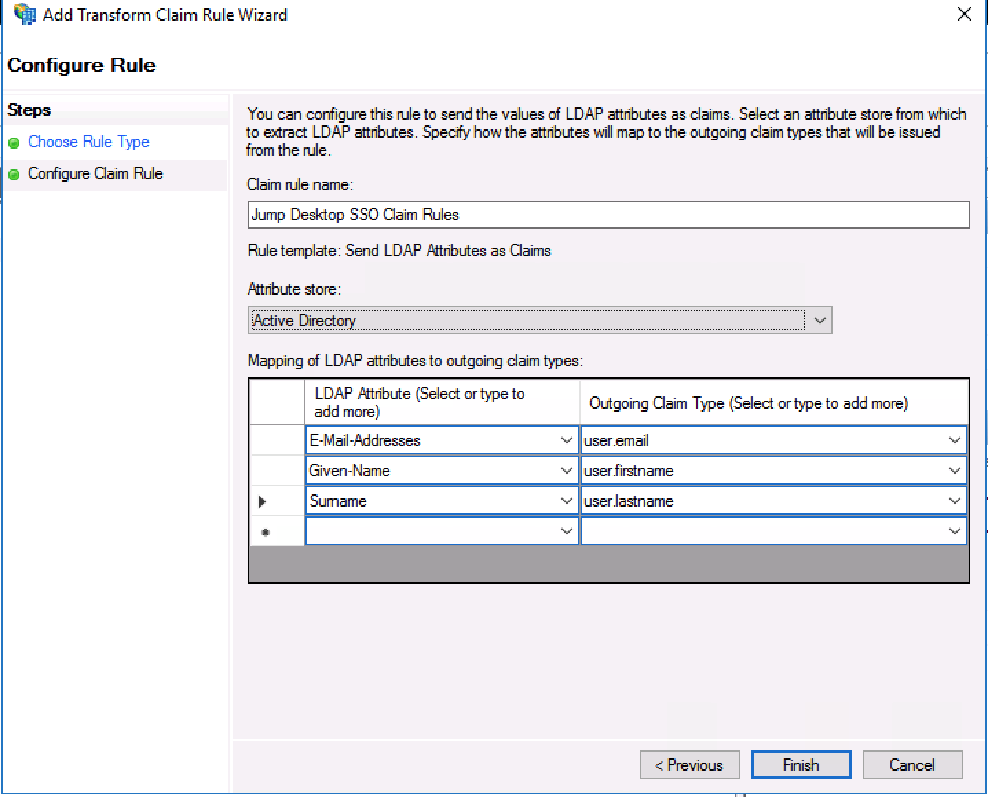 Set up Single Sign On – Jump Desktop Support