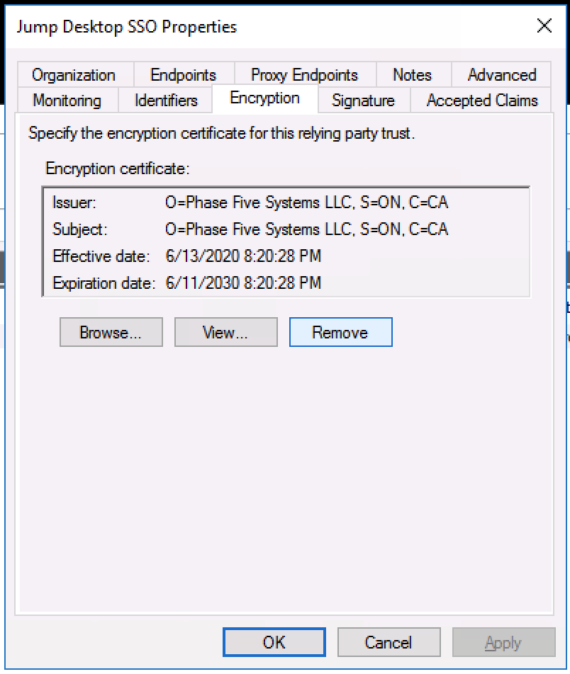 Set up Single Sign On – Jump Desktop Support